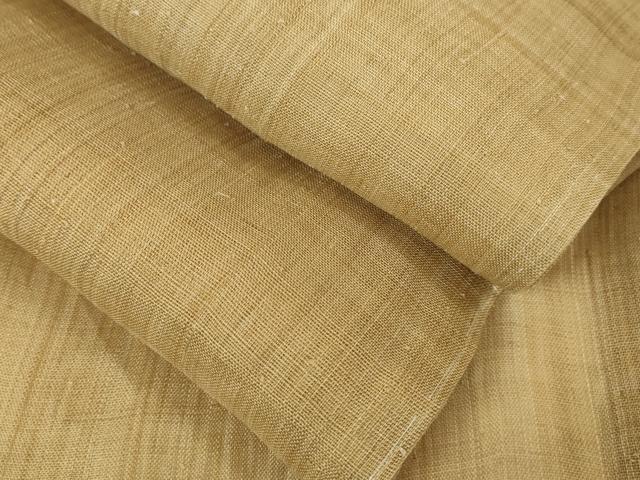 平和屋本店■極上　夏物　芭蕉布　手積み芭蕉糸100％　逸品　未使用　DZAA3067kh5
