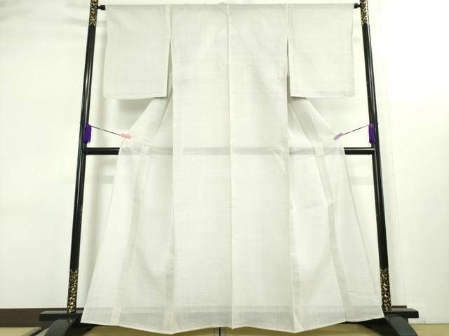 平和屋本店■極上　夏物　本場大島紬　夏大島　白大島　蚊絣　ますいわ屋扱い　逸品　DZAA3159kh5