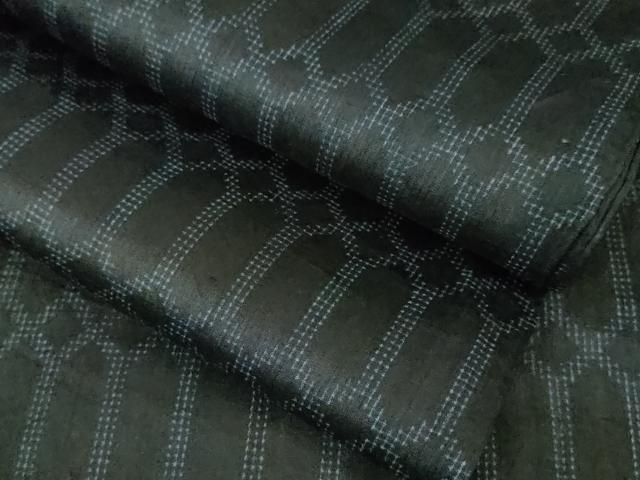 平和屋本店■極上　夏物　重要無形文化財　本場宮古上布　苧麻　逸品　DZAA3759kh5