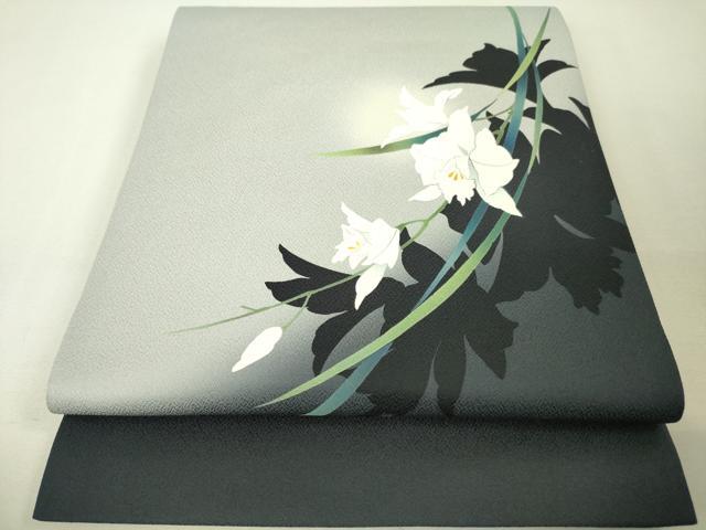 平和屋本店■極上　太鼓柄京袋帯　月下美人　逸品　DZAA4590kh5