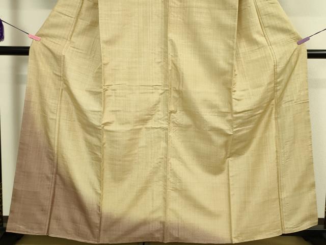 平和屋本店□極上 インド・アッサム 野蚕糸 手織 ムガシルク 結城紬