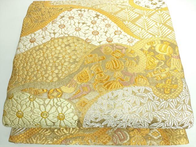 平和屋着物○極上 創業280年 誉田屋源兵衛 室町源 全通柄