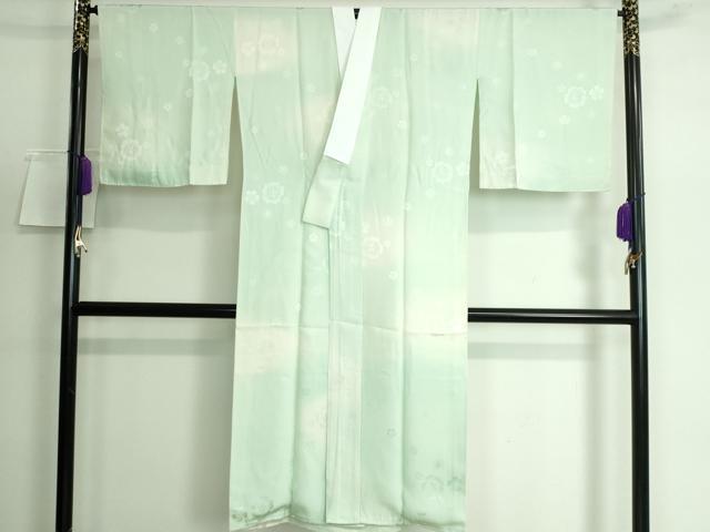 平和屋本店■上質な長襦袢　袷　辻が花地紋　暈し染め　逸品　DZAA5515kh5