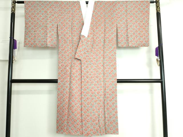 平和屋本店■上質な長襦袢　袷　絞り　逸品　DZAA5526kh5