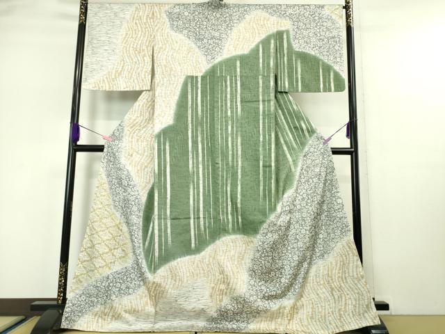 平和屋本店■極上　訪問着　お召地　名物裂　逸品　DZAA5565kh5