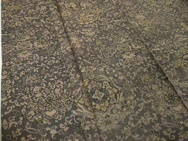 平和屋本店□極上 前田仁仙 仁仙更紗 お召 天平浪漫 草木染 仁