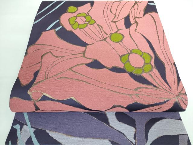 平和屋着物○世界的人形師 辻村寿三郎 ジュサブロー 六通柄袋帯