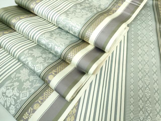 平和屋本店●極上　本場筑前博多織　両面　全通柄袋帯　兎　献上　逸品　DZAA5825kh6