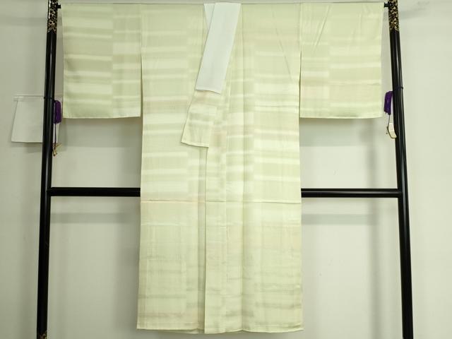 平和屋本店■上質な長襦袢　袷　霞文　逸品　未使用　DZAA6114kh5