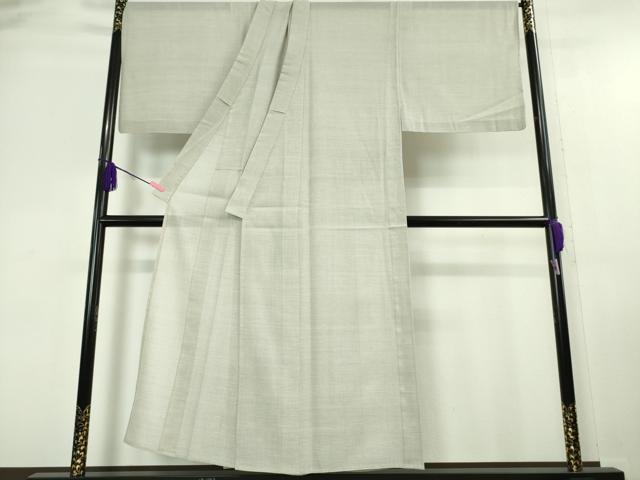 平和屋本店□極上 夏物 男性 本場大島紬 夏大島 白大島 キングサイズ 150