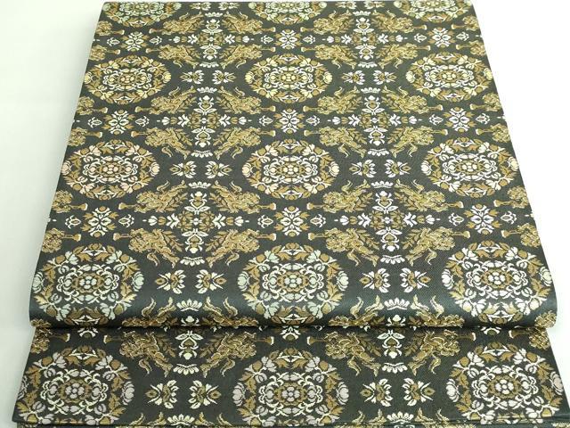 平和屋本店■極上　西陣織　陰山織物謹製　箔屋清兵衛　全通柄袋帯　本金箔　証紙付き　逸品　DZAA6303kh5