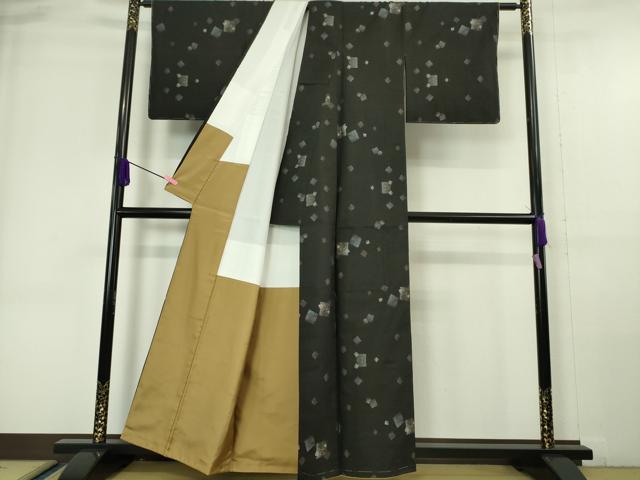 平和屋本店□極上 都喜ヱ門 本場大島紬 9マルキ 地空 色紙