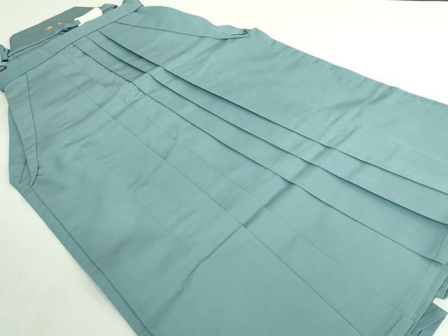 平和屋本店■極上　男性　馬乗り袴　柳煤竹色　逸品　DZAA6488kh5