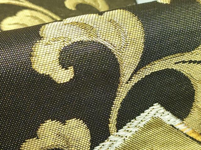 平和屋着物□極上 西陣 川島織物 六通柄 本袋帯 亀甲花唐草