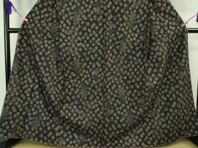 平和屋着物○本場大島紬 7マルキ 吉祥文 正絹 逸品 CAAY2818vf 平和屋着物