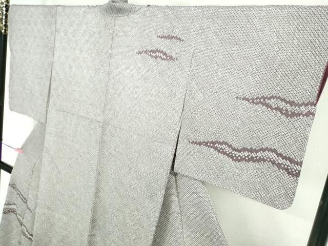 平和屋本店□極上 伊沢正男 訪問着 手描き 乱菊 黒地 逸品 DZAA8330kh5