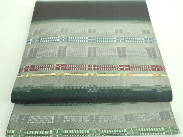 平和屋着物■極上　六通柄袋帯　吉野間道　逸品　DZAA7208kh5