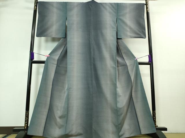 平和屋着物■極上　紬　間道　逸品　DZAA7386kh5