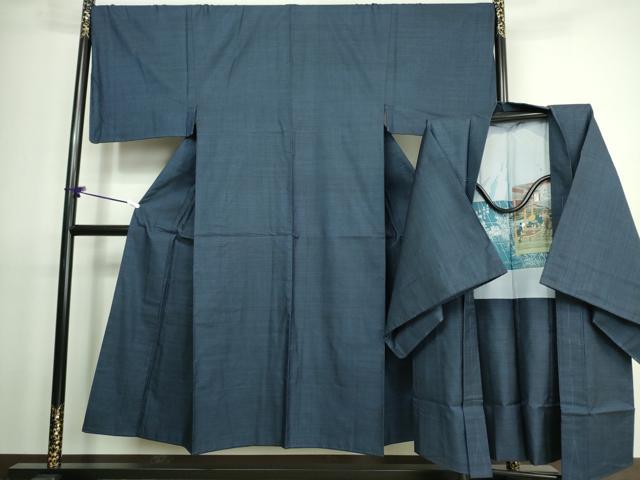 平和屋着物■極上　男性　本場大島紬　アンサンブル　100亀甲　総詰め　逸品　DZAA7407kh5