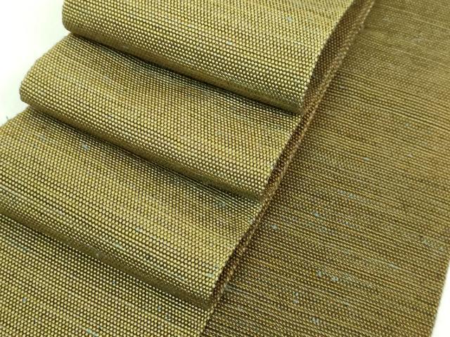 平和屋着物■極上　男性　両面　角帯　紬地　逸品　DZAA7516kh5