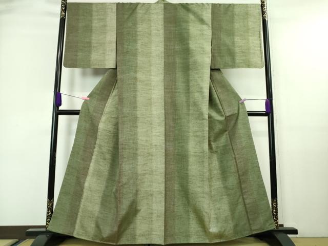 平和屋着物■極上　紬　間道　逸品　未使用　DZAA7584kh5