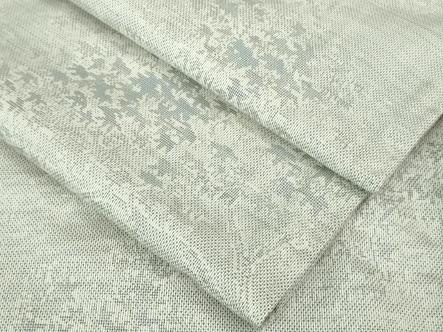 平和屋着物■極上　本場大島紬　白大島　総絣　枝楓　逸品　DZAA7641kh5