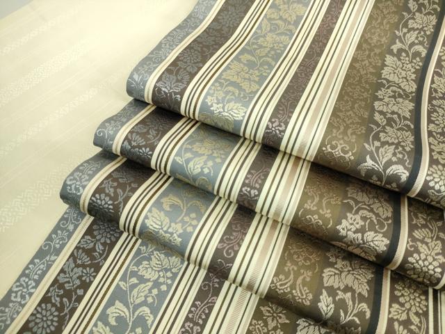 平和屋本店■極上　本場筑前博多織　両面　全通柄袋帯　唐草間道　逸品　DZAA7726kh5