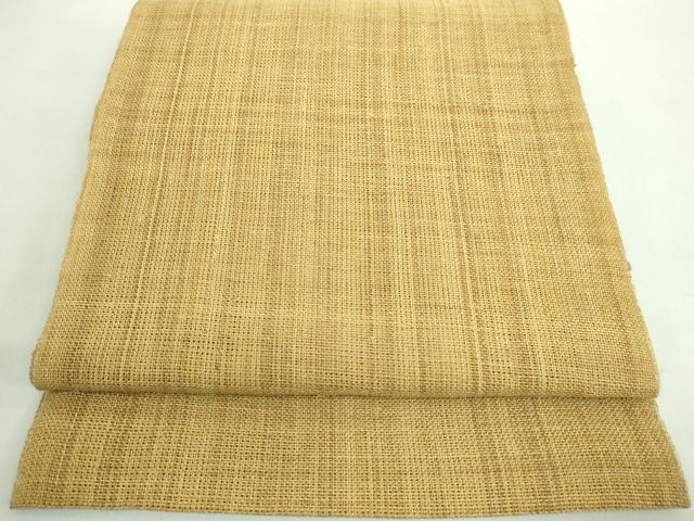 平和屋本店■極上　夏物　八寸名古屋帯　科布　逸品　DZAA7745kh5