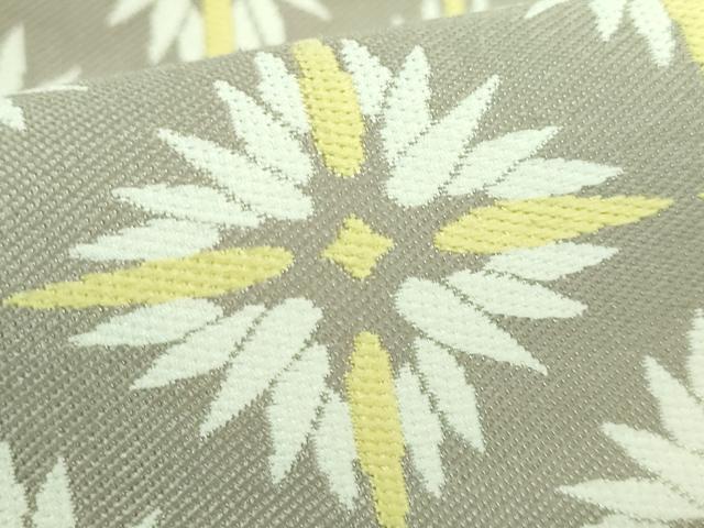 平和屋着物□極上 九寸名古屋帯 唐織 花菱文 逸品 DZAA7752kh5