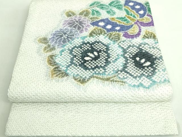 平和屋1□極上 名門 藤娘きぬたや・総絞り 九寸名古屋