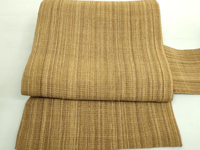 平和屋本店■極上　夏物　九寸名古屋帯　科布　逸品　DZAA7767kh5