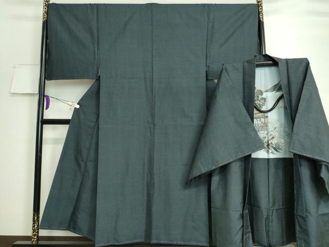 平和屋着物■極上　男性　本場大島紬　アンサンブル　長羽織　100亀甲　総詰め　逸品　未使用　DZAA7803kh5