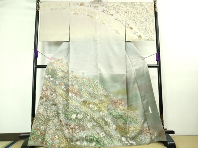 平和屋着物■極上　訪問着　辻が花　暈し染め　逸品　DZAA7889kh5