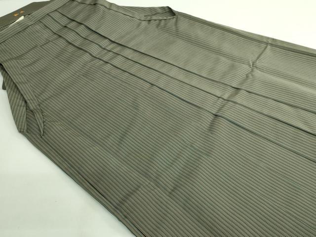 平和屋着物■極上　男性　本場竹鳳平　升善　馬乗り袴　縞　逸品　DZAA8016kh5