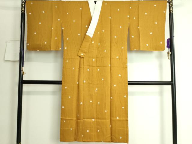 平和屋着物■上質な長襦袢　無双仕立て　鈴　桑茶色地　逸品　未使用　DZAA8030kh5