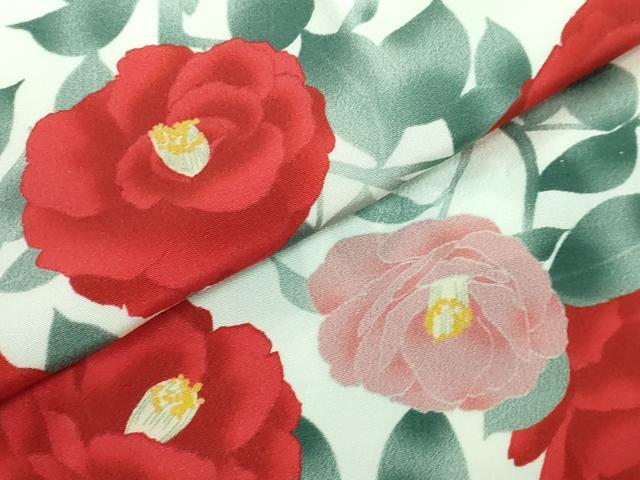 平和屋着物□上質な長襦袢 無双仕立て 枝椿 逸品 DZAA8036kh5