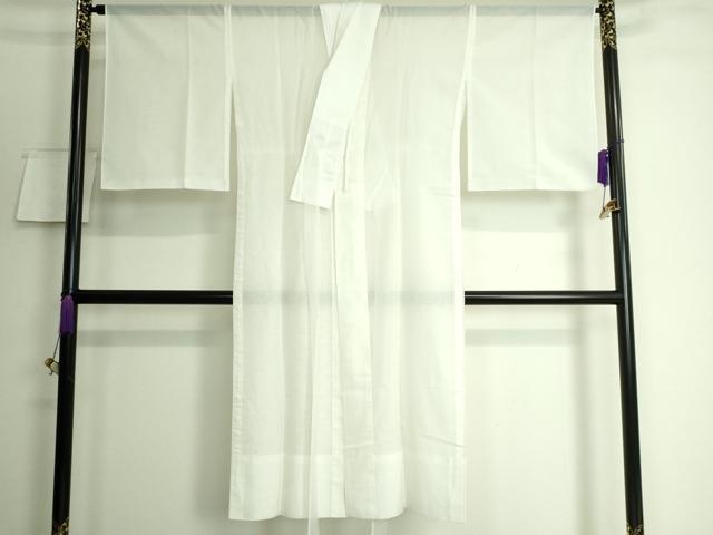 平和屋着物■夏物　洗える最高級着物　＜英＞はなぶさ謹製　長襦袢　変わり絽　白地　DZAA8038kh5