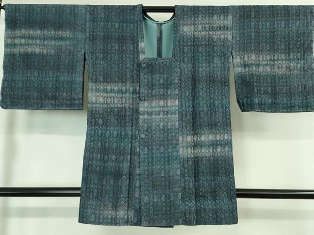 平和屋着物■極上　道行コート　紗袷　スリーシーズン　春夏秋　塵除け　レース　逸品　未使用　DZAA8060kh5