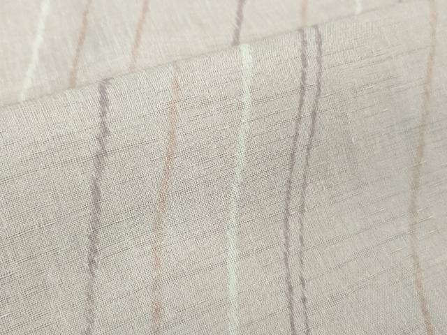 平和屋着物□極上 夏物 洗える最高級着物 ＜英＞はなぶさ謹製 小紋 斜線文