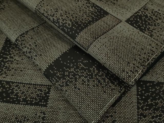 平和屋着物■極上　本場大島紬　9マルキ　色紙重ね　ますいわ屋扱い　逸品　未使用　DZAA8155kh5