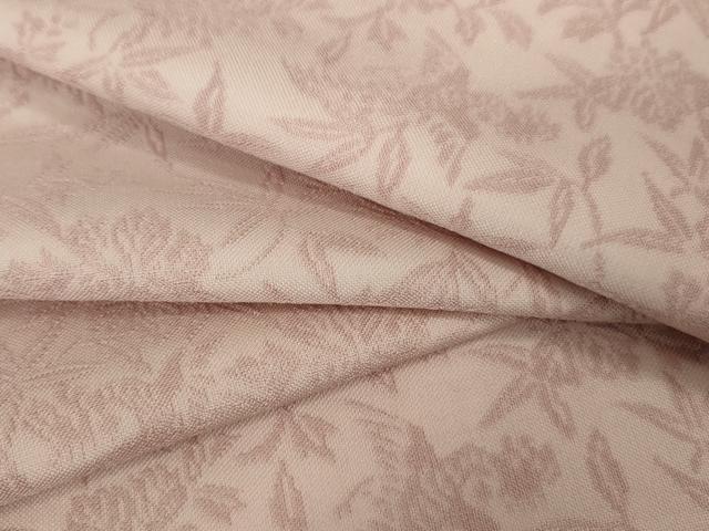 平和屋本店■極上　紋屋井関　御寮織　お召　ロング丈　桐竹鳳凰文　鴇色地　逸品　DZAA8417kh5