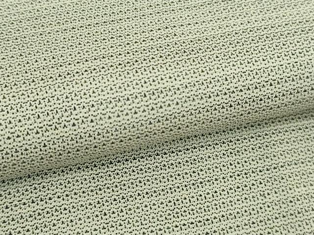 平和屋本店□極上 男性 本場大島紬 白大島 アンサンブル キングサイズ