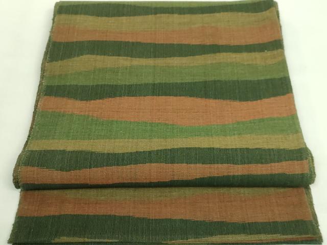 平和屋着物■極上　夏物　銀座もとじ　八寸名古屋帯　霞文　逸品　DZAA8822kh5