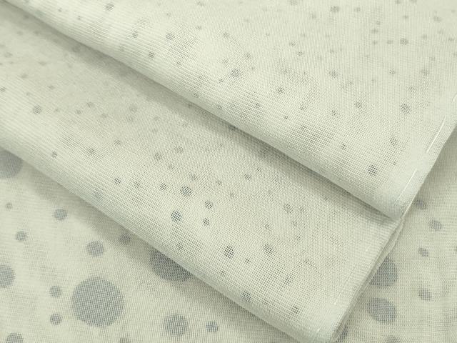 平和屋着物■極上　訪問着　無双　紗袷　紗×紗　丸文　逸品　未使用　DZAA8930kh5