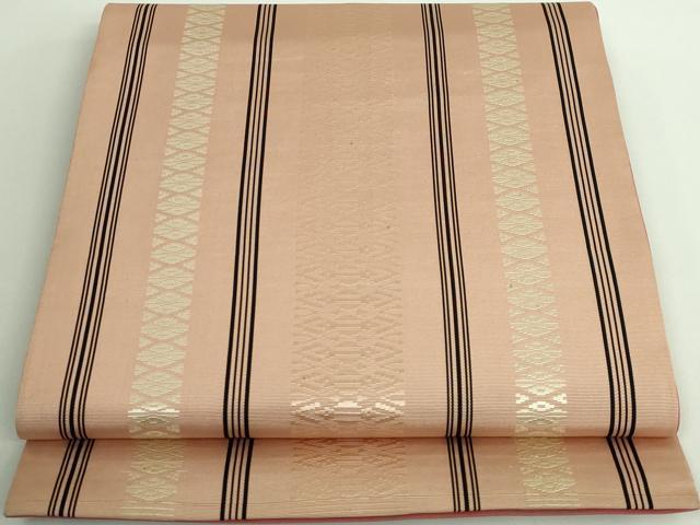 平和屋着物■極上　本場筑前博多織　全通柄袋帯　献上　逸品　DZAA8988kh5