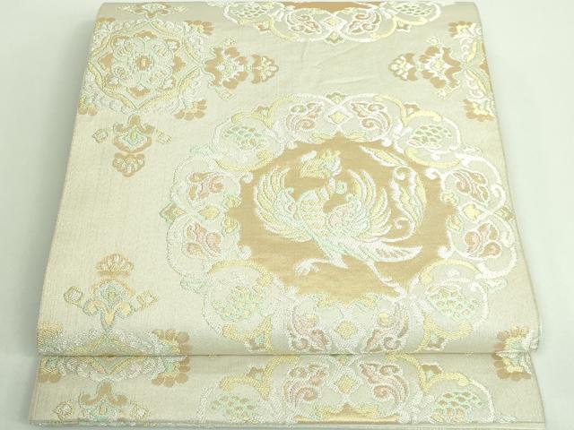 平和屋着物■極上　創業280年　誉田屋源兵衛　六通柄　本袋帯　鳳凰花文　金銀糸　逸品　DZAA9286kh5