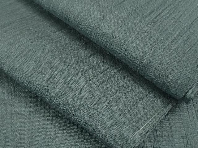 平和屋着物□極上 男性 紬 単衣 色無地 薄花色 逸品 未使用