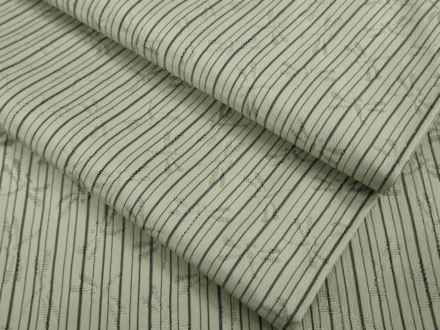 平和屋着物■極上　小紋　単衣　もじり織　白根沢　涼風　蜻蛉　とんぼ　灰白色地　逸品　未使用　DZAA9677kh5