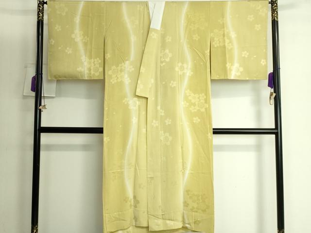 平和屋着物■上質な長襦袢　無双仕立て　舞桜　暈し染め　やまと誂製　逸品　DZAA9784kh5