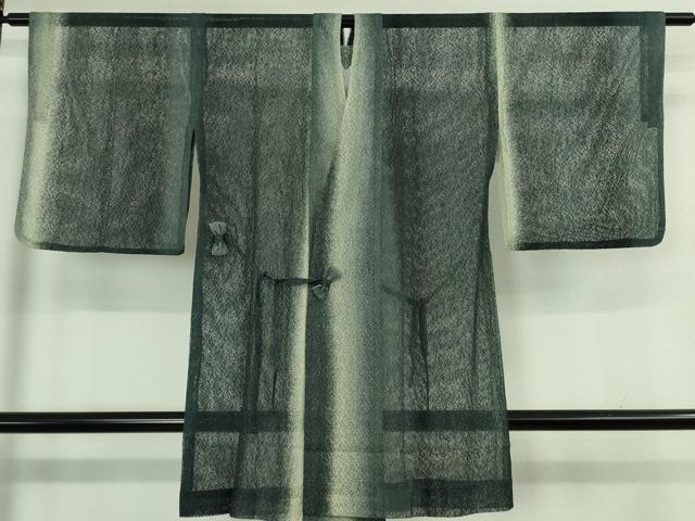 平和屋着物■極上　道中着　スリーシーズン　春夏秋　塵除け　ロング丈　間道　逸品　DZAA9846kh5